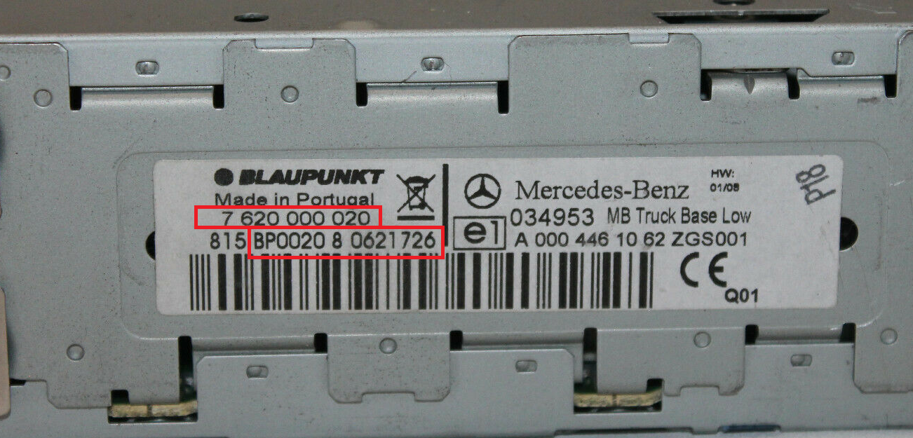 Mercedes Radio Code - Get Your Mercedes Radio Code NOW